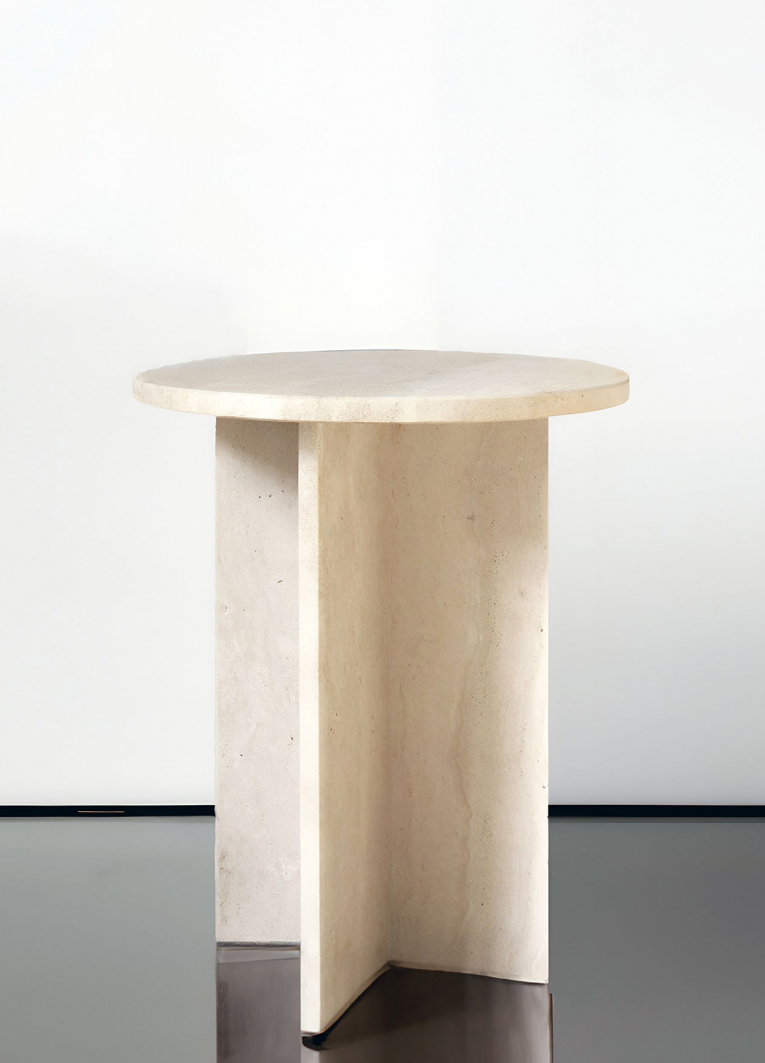 ROSIE TRAVERTINE TABLE - Marbera