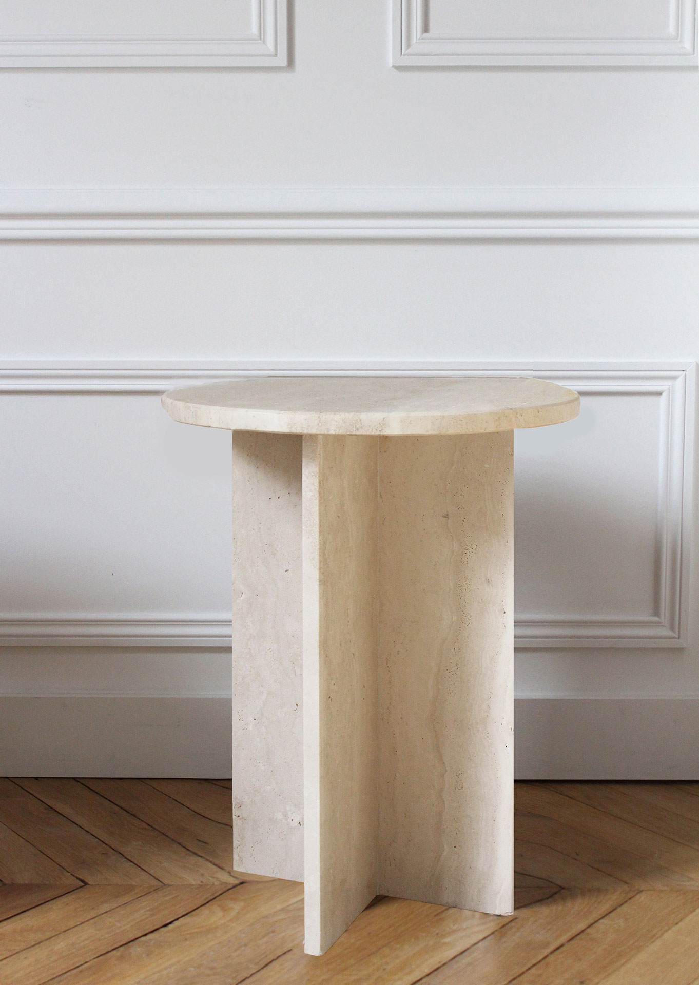 ROSIE TRAVERTINE TABLE – Marbera
