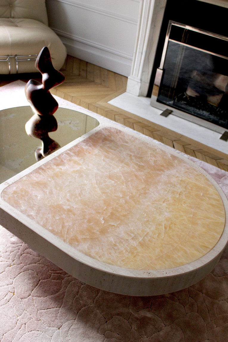 Cohesion Travertine And Sunset Onyx - Marbera